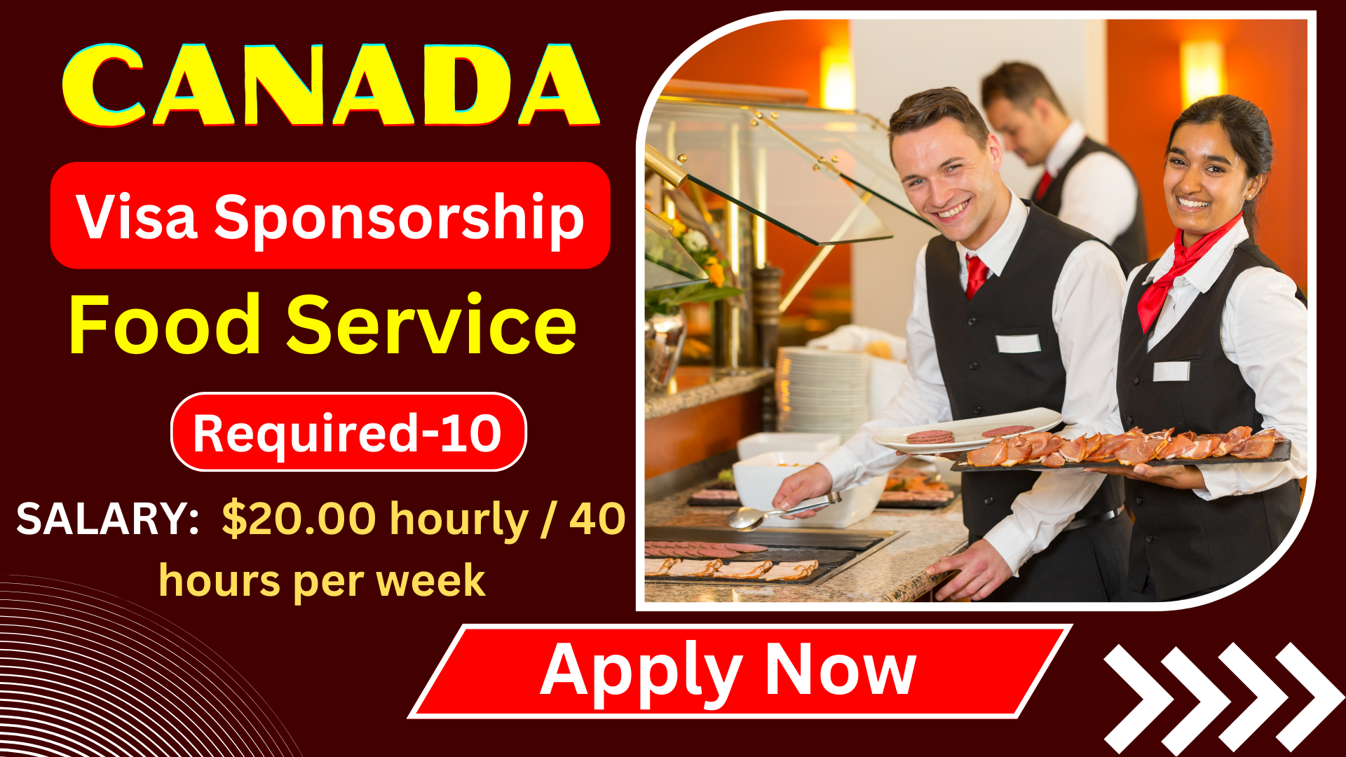Fast-Food Service Attendant (Visa Sponsorship Available) - Neb Student