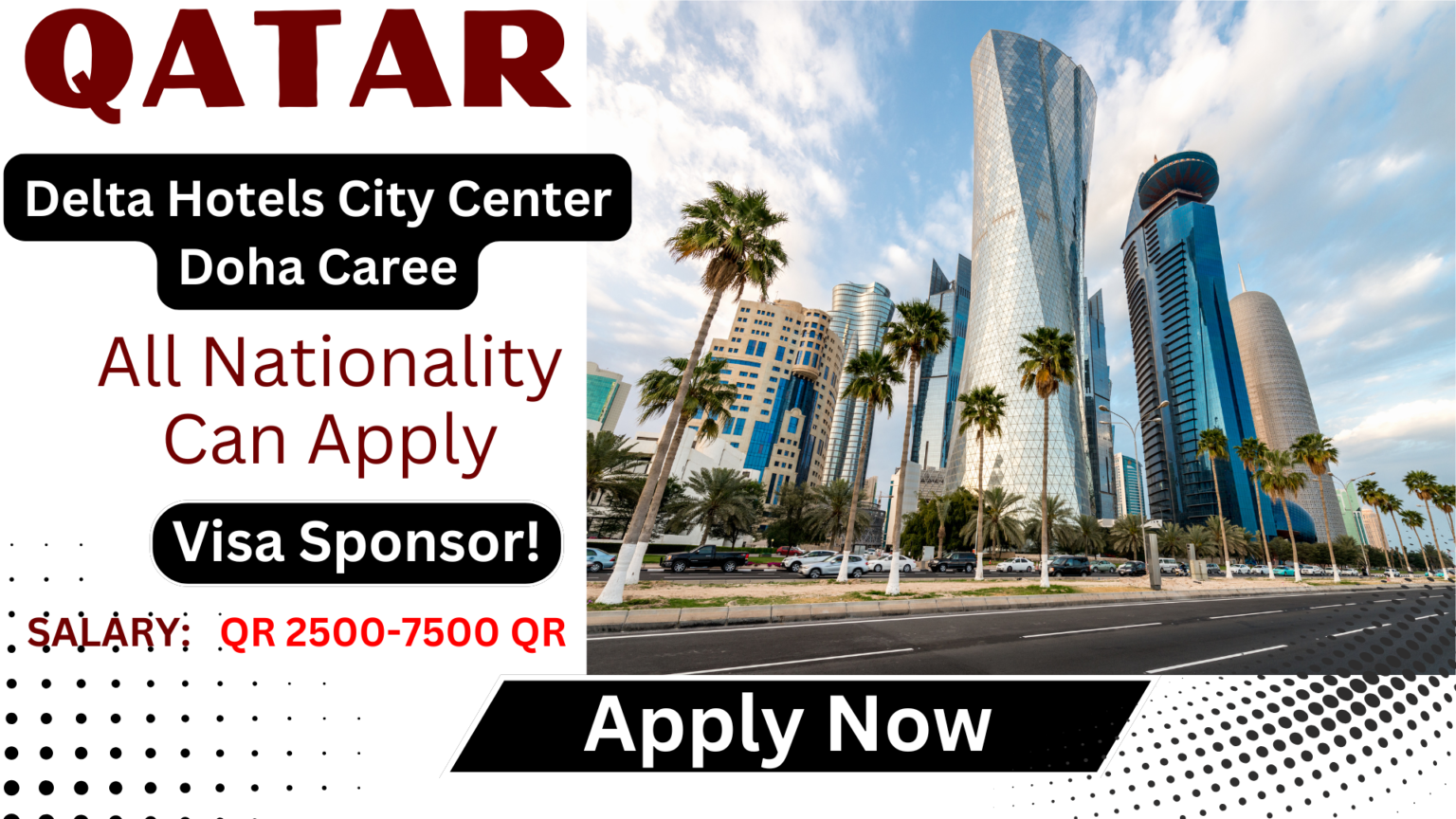 Delta Hotels City Center Doha Career in Qatar with Visa Sponsorship ...