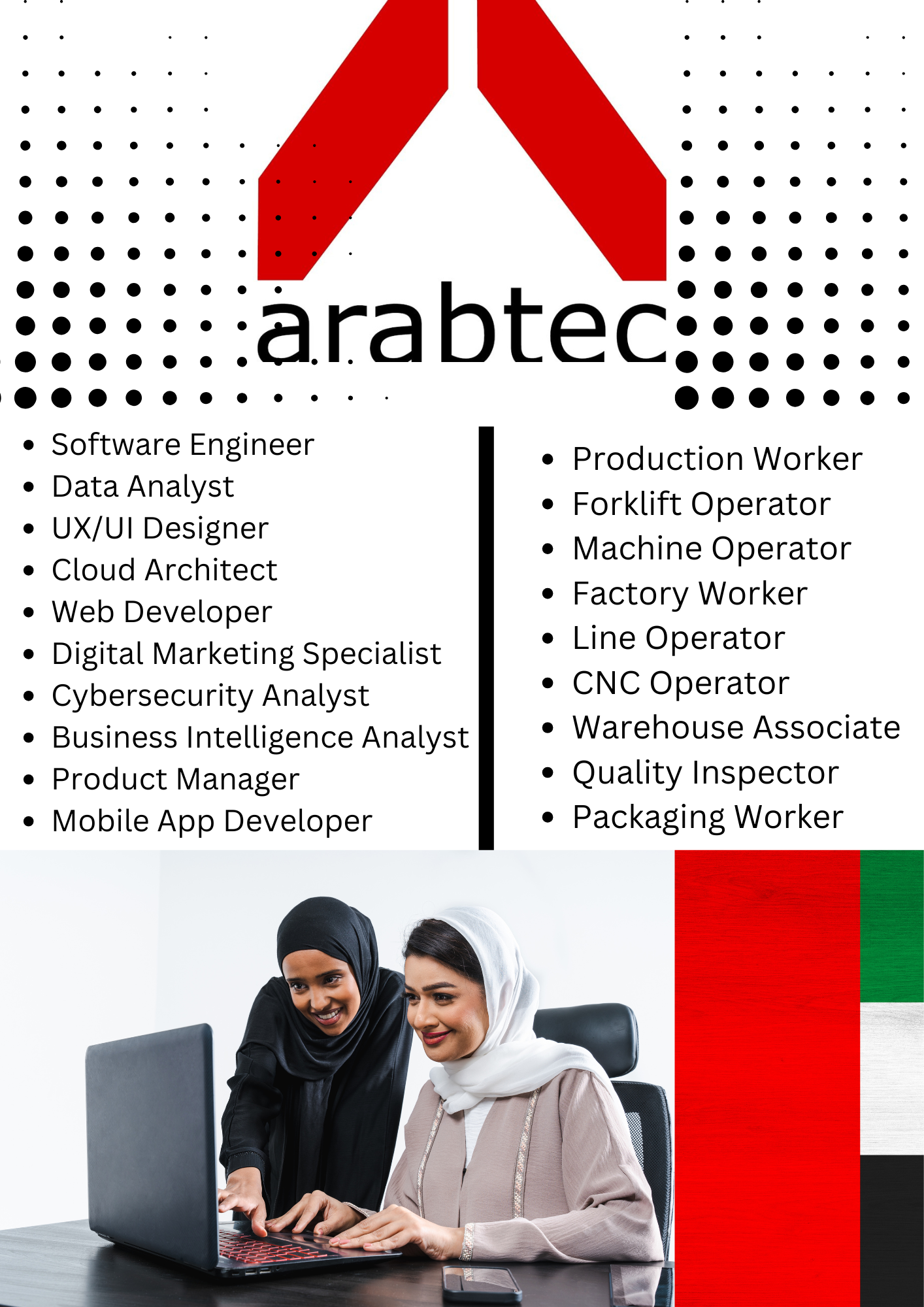 Arab Tech Careers in Dubai with Visa Sponsorship for Foreigners - Neb ...